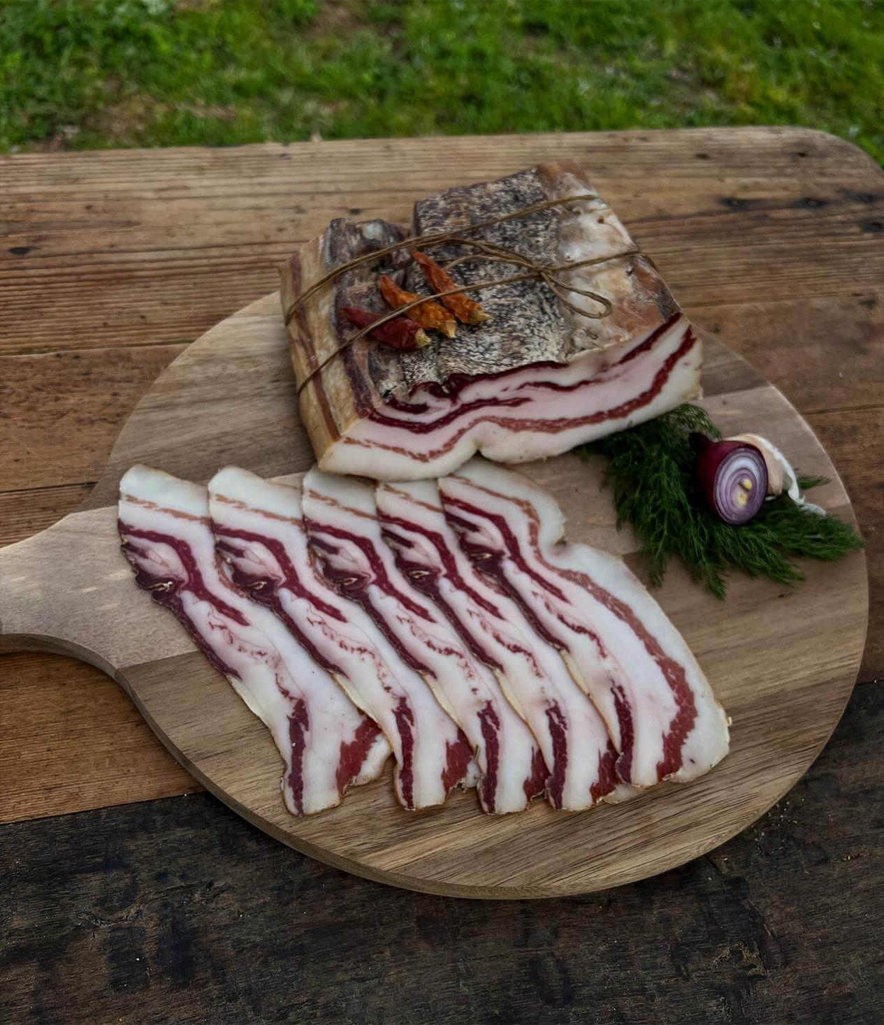 Slanina od moravke - Eko Farma Moravka