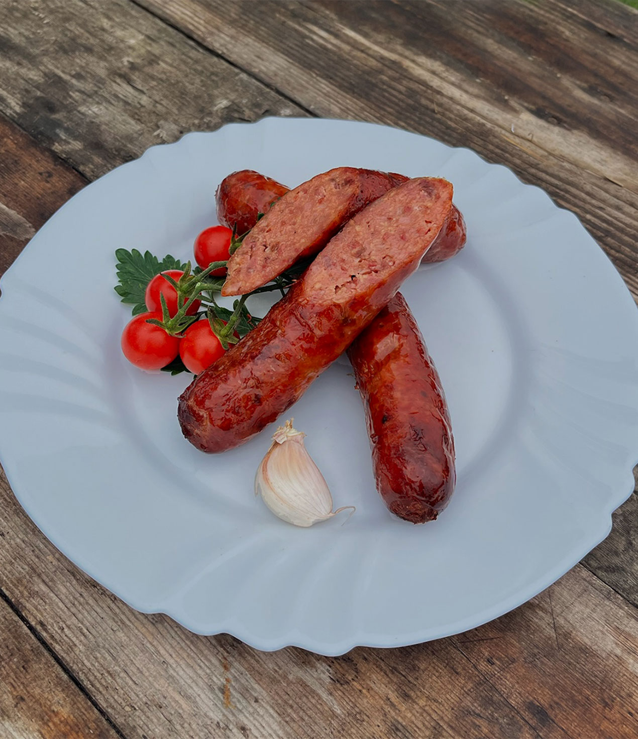 Roštiljska kobasica od crnog angusa - Eko Farma Moravka
